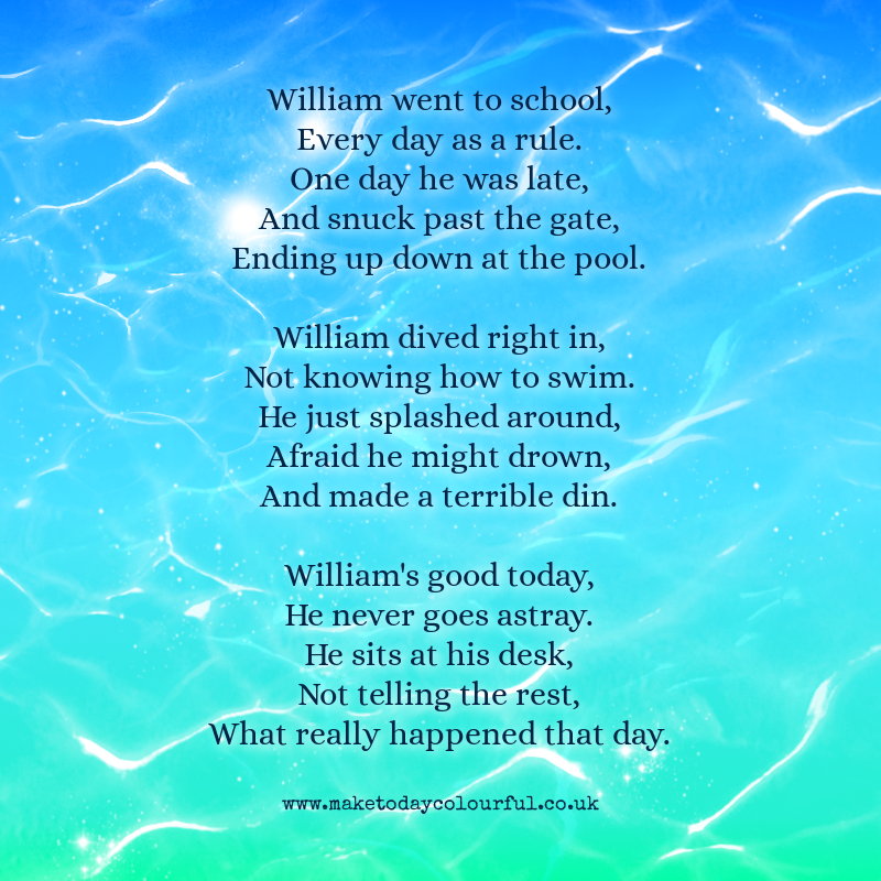 Make Today Colourful – Poetry and pictures to brighten your day